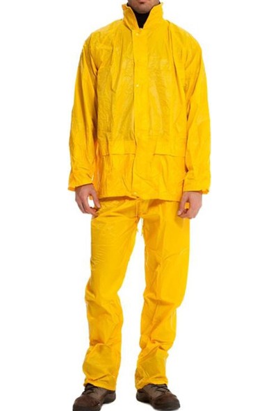 Impertex Yağmurluk Takım Alt Üst Takım Yağmurluk Sarı