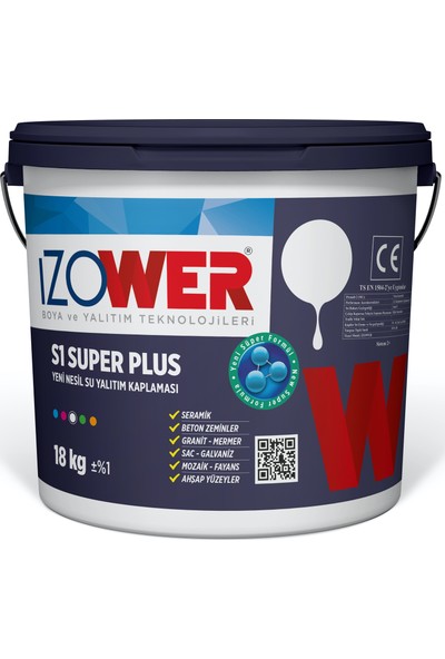 Izower S1 Süper Plus Su Yalıtım Kaplaması Gri