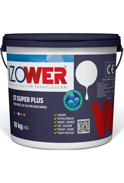 Izower S1 Süper Plus Su Yalıtım Kaplaması Gri