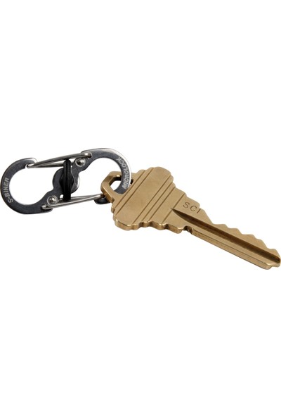 Nite Ize S-Biner Microlock Çelik Karabina 2li Paket Nite Ize S-Biner Microlock Çelik Karabina 2li Paket