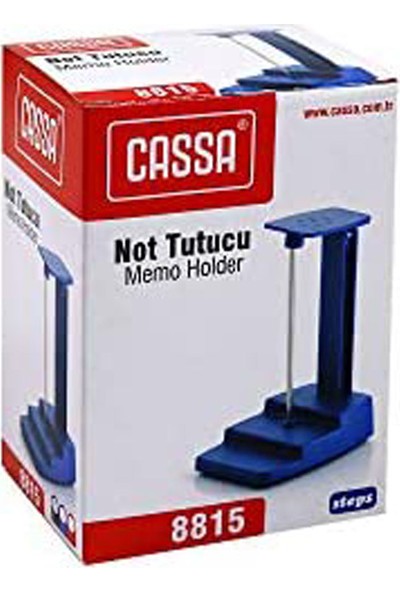 Cassa Not Tutucu
