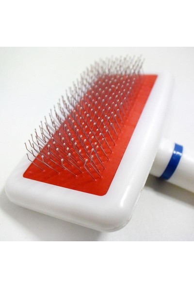 Matesstore Kedi Tüy Tarama Fırçası Beyaz