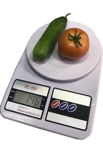 Akfix K-Pax SF-400 Hassas Dijital Mutfak Terazisi 10 kg