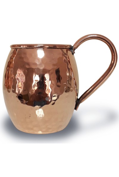Mrs Bakır Bakır Moscow Mule Bardak El Dövme 500 ml Mrs Bakır Bakır Moscow Mule Bardak El Dövme 500 ml