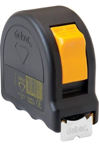 Dekor 309 Şerit Metre Klipsli Darbeye Dayanıklı (10 Metre-25 Mm) Dekor 309 Şerit Metre Klipsli Darbeye Dayanıklı (10 Metre-25 Mm)