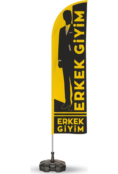 ReklamEdiyoruz Erkek Giyim Reklam Yönlendirme ve Tanıtım Yelken Bayragı