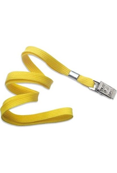 Kraf Kart Askı Ipi Metal Klips 50'li