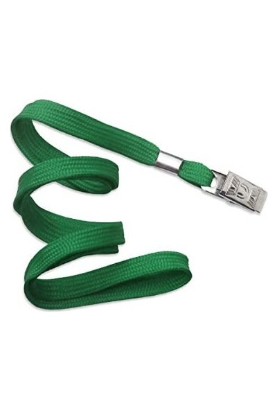 Kraf Kart Askı Ipi Metal Klips 50'li Yeşil