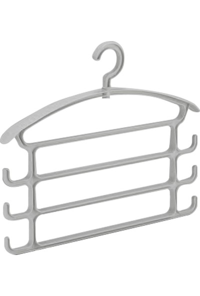 Vienev 4 Katlı Çok Amaçlı Pantolon Askısı