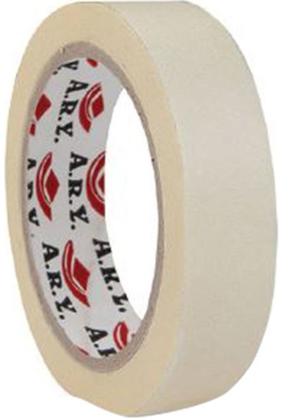 ARY 5 Adet Ary Maskeleme Bandı Boya Bandı Kağıt Bant 24mm x 25m ARY 5 Adet Ary Maskeleme Bandı Boya Bandı Kağıt Bant 24mm x 25m