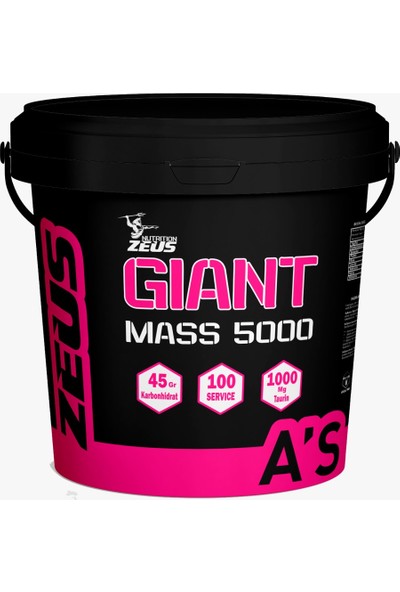 Zeus Nutrıtıon Gıant Mass 5000 gr Çikolata Zeus Nutrıtıon Gıant Mass 5000 gr Çikolata