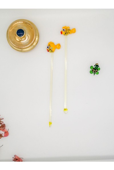 Camada Sarı Balık Kokteyl Karıştırma Çubuğu