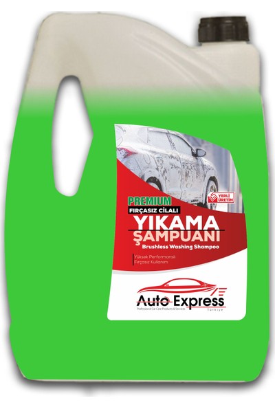 Auto Express Türkiye Cilalı Fırçasız Yıkama Şampuanı Premium 5 KG