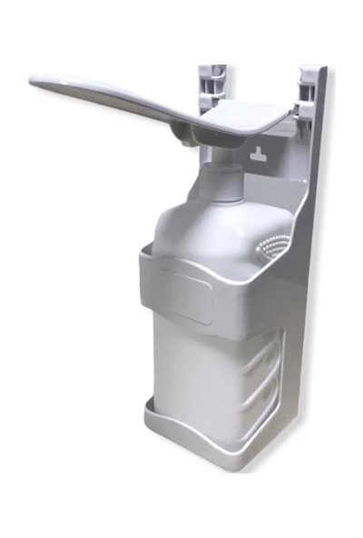 Asay Asaykim El Dezenfektan Aparatı - Boş Şişe ve Uzun Pompalı - Duvara Monte Dezenfekte Aparatı