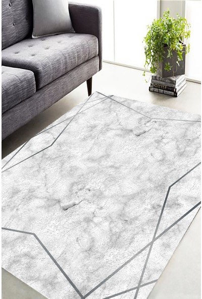 Cappio Halı Vintage Mavi Halı (Makimada Yıkanabilir Kaymaz DotTaban) - CP577 Cappio Halı Vintage Mavi Halı (Makimada Yıkanabilir Kaymaz DotTaban) - CP577