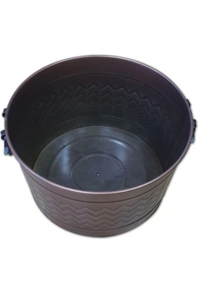 Kocherhome Dekoratif Bakır Eskitme Odun Kovası