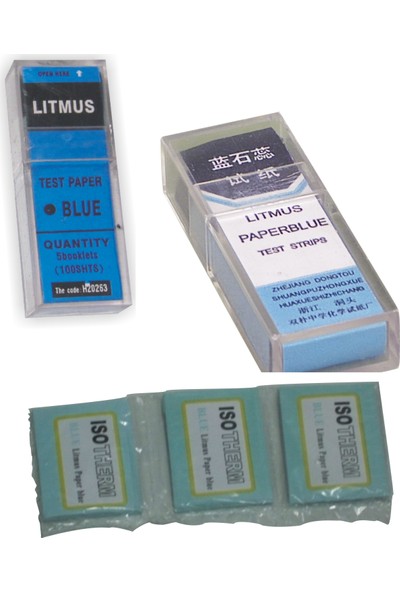 Edulab Turnusol Kağıdı Mavi