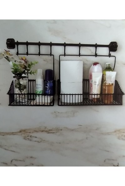 Hagen Bulaşık Baharatlık Düzenleyici Askılık ve Sepet Takımı