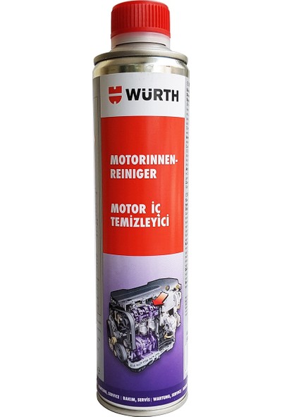 Würth Motor İç Temizleyici Sessiz Dumansız Motor 400Ml Würth Motor İç Temizleyici Sessiz Dumansız Motor 400Ml
