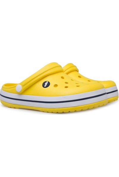 Akınalbella Kadın Crocs Sarı Terlik
