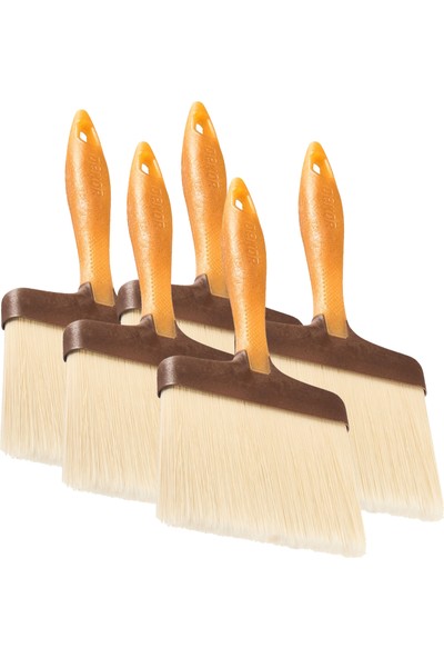 Dekor 6133 Sentetik Vernik Fırçası 80 mm 5 Adet