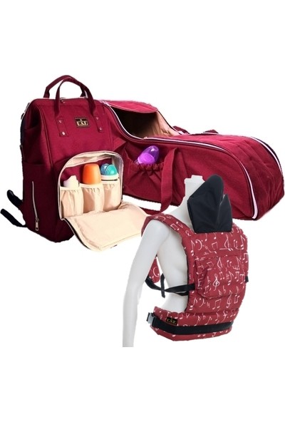 U.S.F Portbebe Ana Kucağı + Bebek Taşıma Kanguru + Bebek Bakım Çantası 3 Lü Set U.S.F Portbebe Ana Kucağı + Bebek Taşıma Kanguru + Bebek Bakım Çantası 3 Lü Set