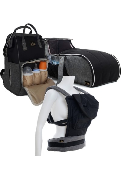 U.S.F Portbebe Ana Kucağı + Bebek Taşıma Kanguru + Bebek Bakım Çantası 3 Lü Set U.S.F Portbebe Ana Kucağı + Bebek Taşıma Kanguru + Bebek Bakım Çantası 3 Lü Set