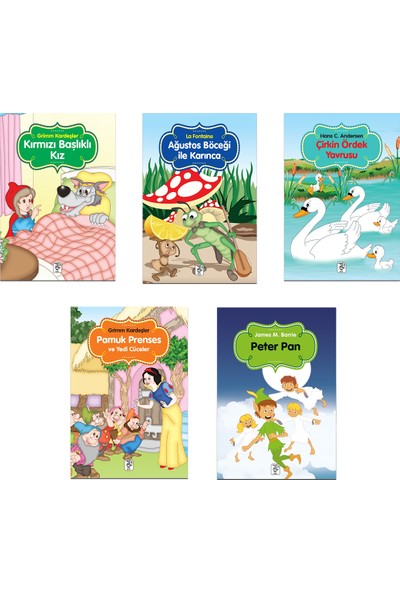 Renkli Dünya Çocuk Masalları Seti - 5 Kitap Renkli Dünya Çocuk Masalları Seti - 5 Kitap