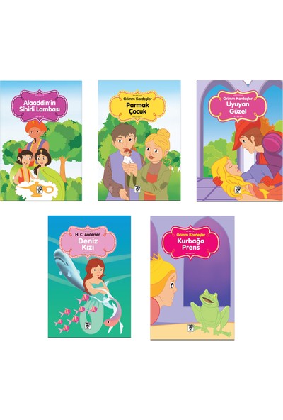 Renkli Dünya Çocuk Masalları Seti 4 - 5 Kitap Renkli Dünya Çocuk Masalları Seti 4 - 5 Kitap