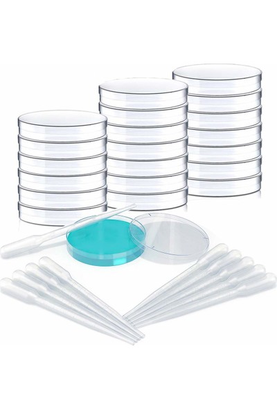 Liva Okulstore Plastik Petri Kabı ve Pipet Seti - 38 Parça Liva Okulstore Plastik Petri Kabı ve Pipet Seti - 38 Parça