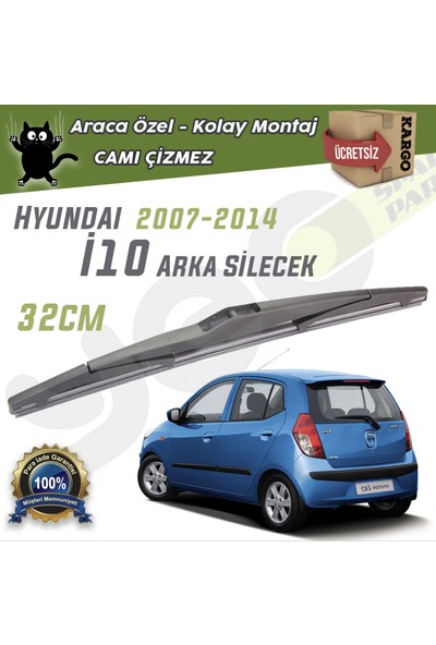 Hyundai I10 Yeo Arka Silecek 2007-2014 Hyundai I10 Yeo Arka Silecek 2007-2014