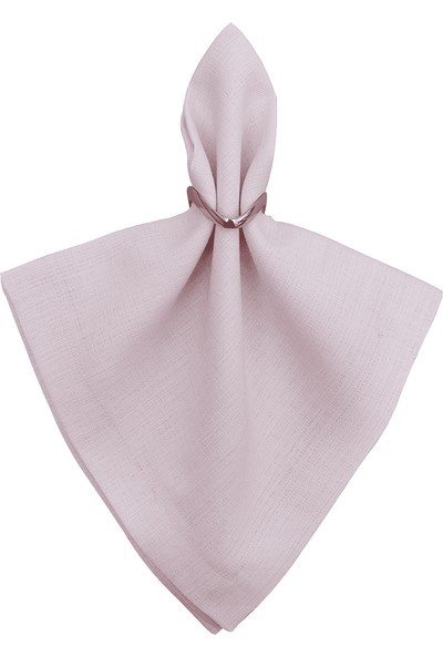 Decolini Mono Keten Peçete Set (4 Adet)