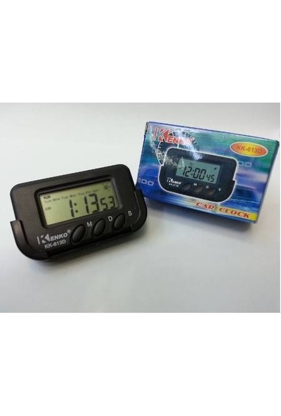 Kenko Dijital Küçük Masa-Araba Saati-Alarm-Kronometre Kenko Dijital Küçük Masa-Araba Saati-Alarm-Kronometre