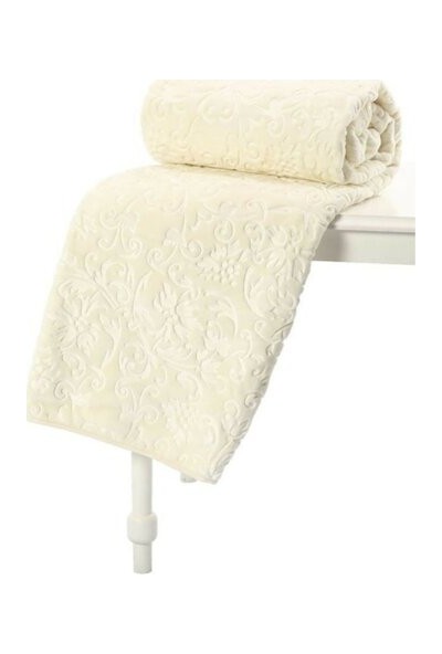 Özdilek - Krem Çift Kişilik Düz Renk Prestij Battaniye Özdilek - Krem Çift Kişilik Düz Renk Prestij Battaniye