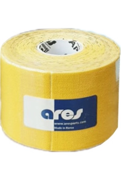 Ares Uncut Kinesiotape Sarı Sporcu Bandajı Ares Uncut Kinesiotape Sarı Sporcu Bandajı
