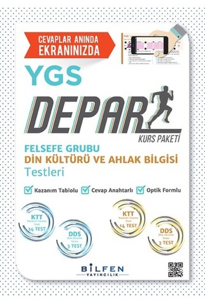 Bilfen Yayınları YGS Felsefe-Din Kültürü Depar Kurs Paketi Tek Öğrencilik Bilfen Yayınları YGS Felsefe-Din Kültürü Depar Kurs Paketi Tek Öğrencilik