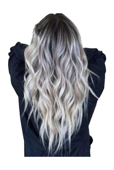 Uzun Gri Dalgalı Elyaf Peruk (Yurt Dışından) Uzun Gri Dalgalı Elyaf Peruk (Yurt Dışından)