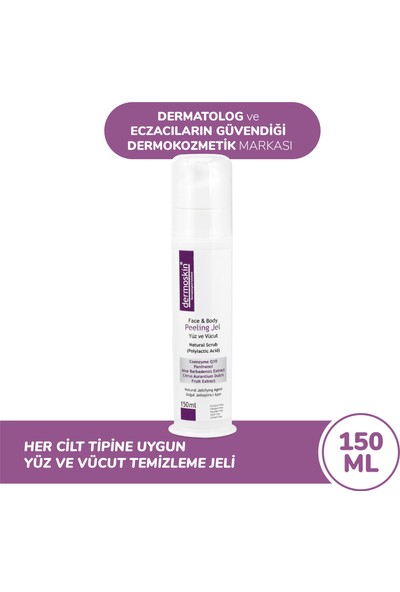 Dermoskin Face & Body Peeling Jel 150 Ml Dermoskin Face & Body Peeling Jel 150 Ml