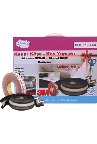 Miny Baby 10m Kenar + 10 adet Köşe Koruyucu