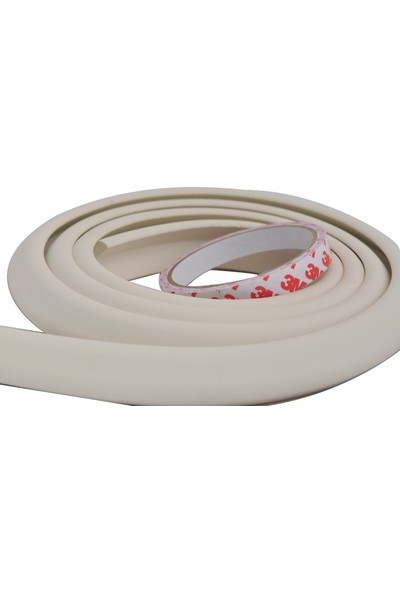 Portakal Safety 2 Metre Kauçuk Kenar Koruyucu Krem Portakal Safety 2 Metre Kauçuk Kenar Koruyucu Krem