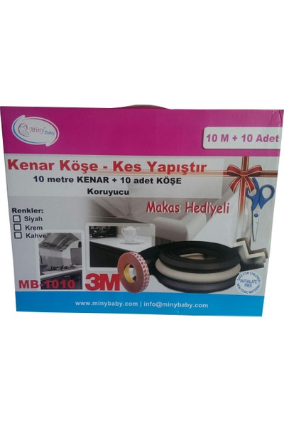 Miny Baby 10m Kenar + 10 adet Köşe Koruyucu