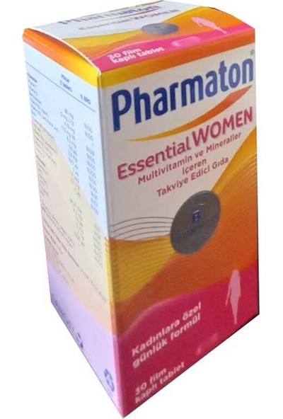 Pharmaton Essential Women Vitamin Mineral 30 Kapsül Pharmaton Essential Women Vitamin Mineral 30 Kapsül
