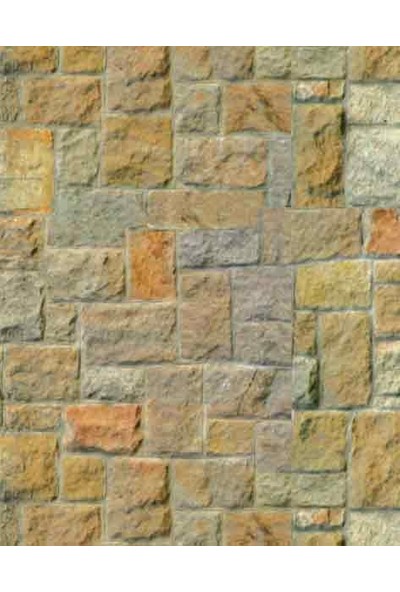 Eshel Maket Renkli Küp Taş Desenli Karton Duvar 1-100 Ölçek 3'lü Eshel Maket Renkli Küp Taş Desenli Karton Duvar 1-100 Ölçek 3'lü