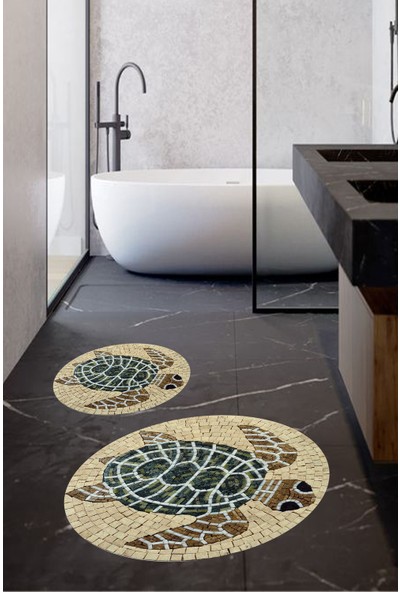 Cappio Halı Hardal Gri Tonlu Kanvas Desenli Halı CP597 Cappio Halı Hardal Gri Tonlu Kanvas Desenli Halı CP597