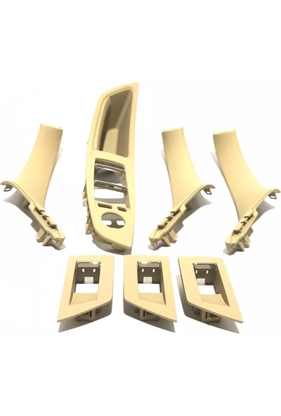 Oem Bmw F10 5 Serisi Bej Iç Kapı Kolu Tutamağı Set 7 Parça Oem Bmw F10 5 Serisi Bej Iç Kapı Kolu Tutamağı Set 7 Parça