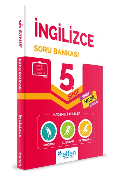 Netfen Yayınları 5. Sınıf İngilizce Soru Bankası