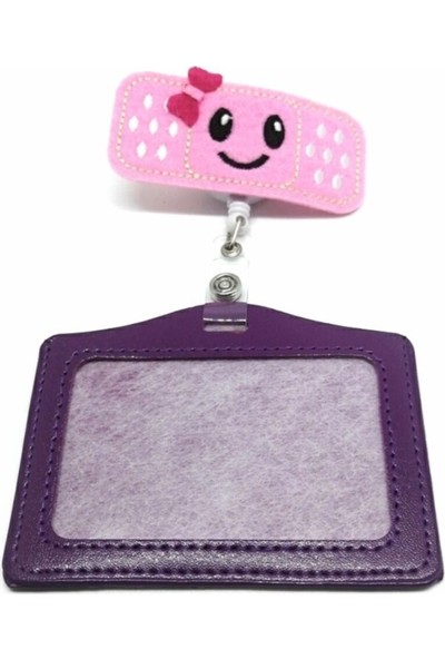 Toys World Yoyolu Çekilebilir Yaka Kartı Tutucu ve Kartlık Yaka Kart