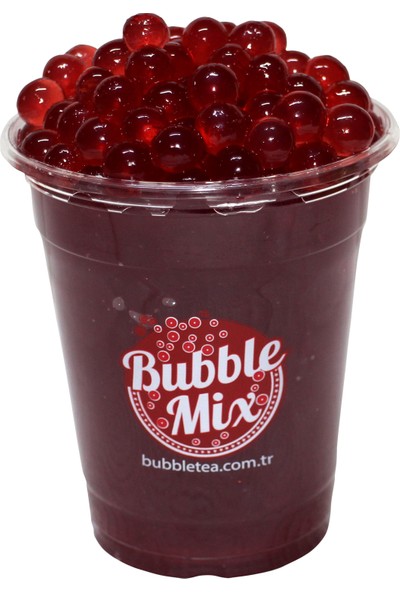 Bubblemix Yaban Mersinli Boba 500 Gram (Bubble Tea) Bubblemix Yaban Mersinli Boba 500 Gram (Bubble Tea)