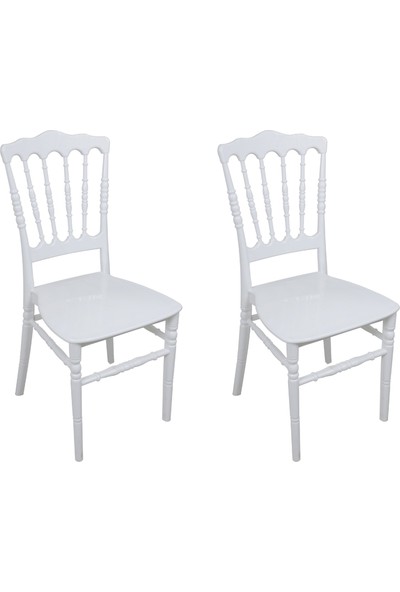 Romanoset Plastik Romanoset Tiffany Plastik Sandalye 2 Li Set