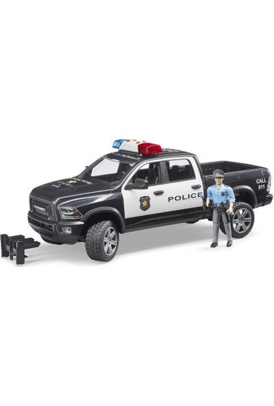 Bruder Ram 2500 Polis Aracı ve Memur BR02505